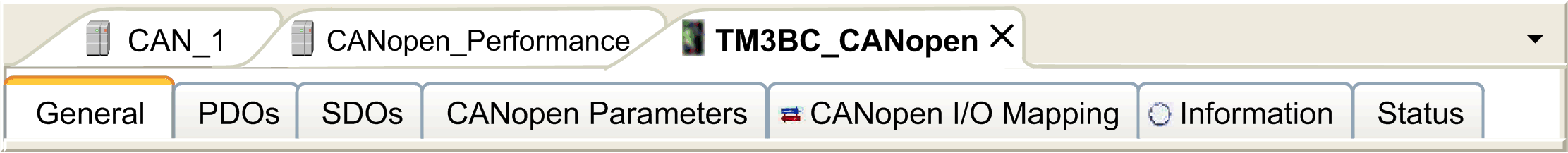 Adding and Configuring of TM3 CANopen Bus Coupler and Expansion Modules on the CANopen bus